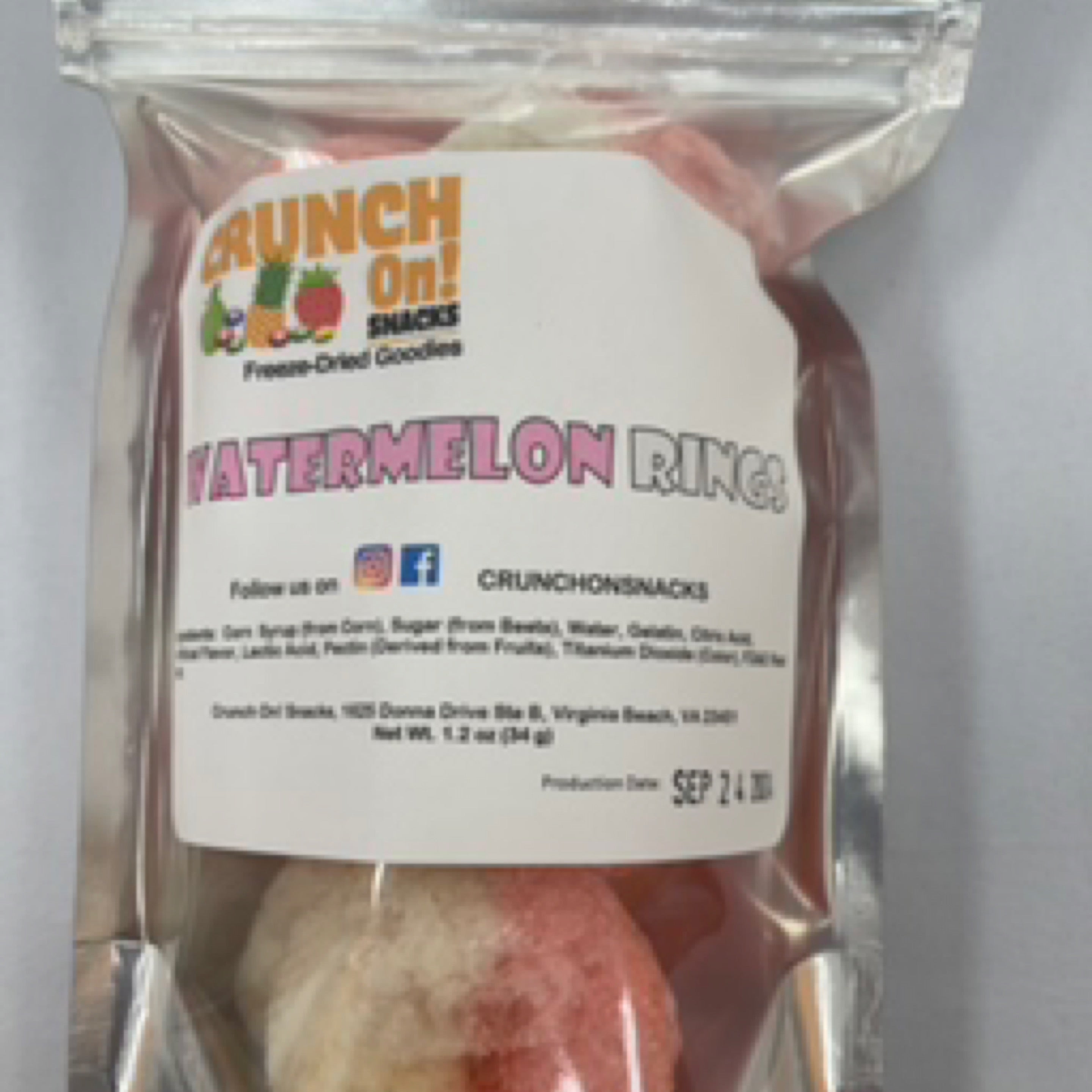 Watermelon Rings | Crunch On! Snacks